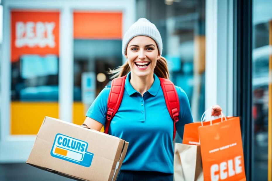 Pick Up Parcel Vs. Courier Truck Delivery